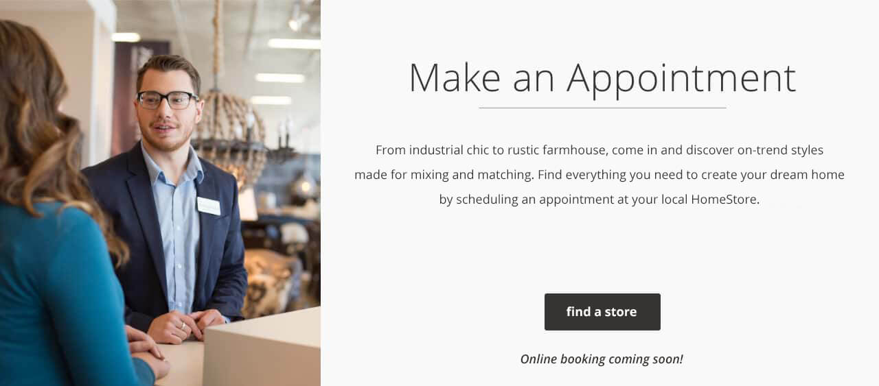 Appointments | Ashley