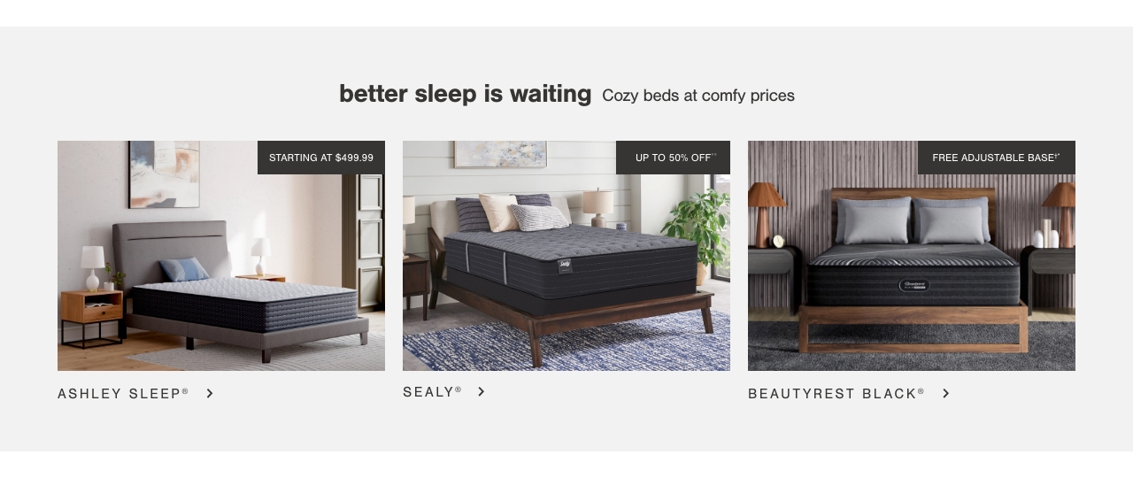 Mattresses | Ashley HomeStore