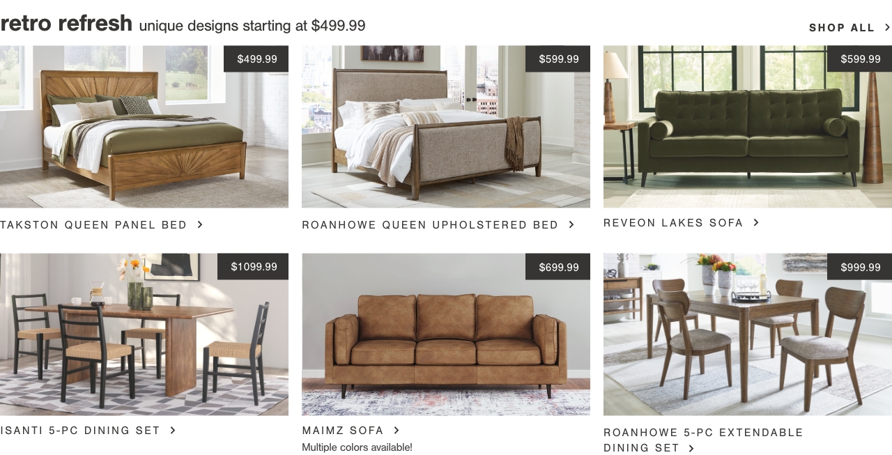 Deals on Furniture, Decor, Lighting, and More | Ashley