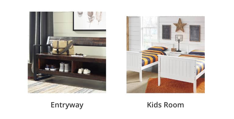 Shop By Room | Ashley Furniture HomeStore