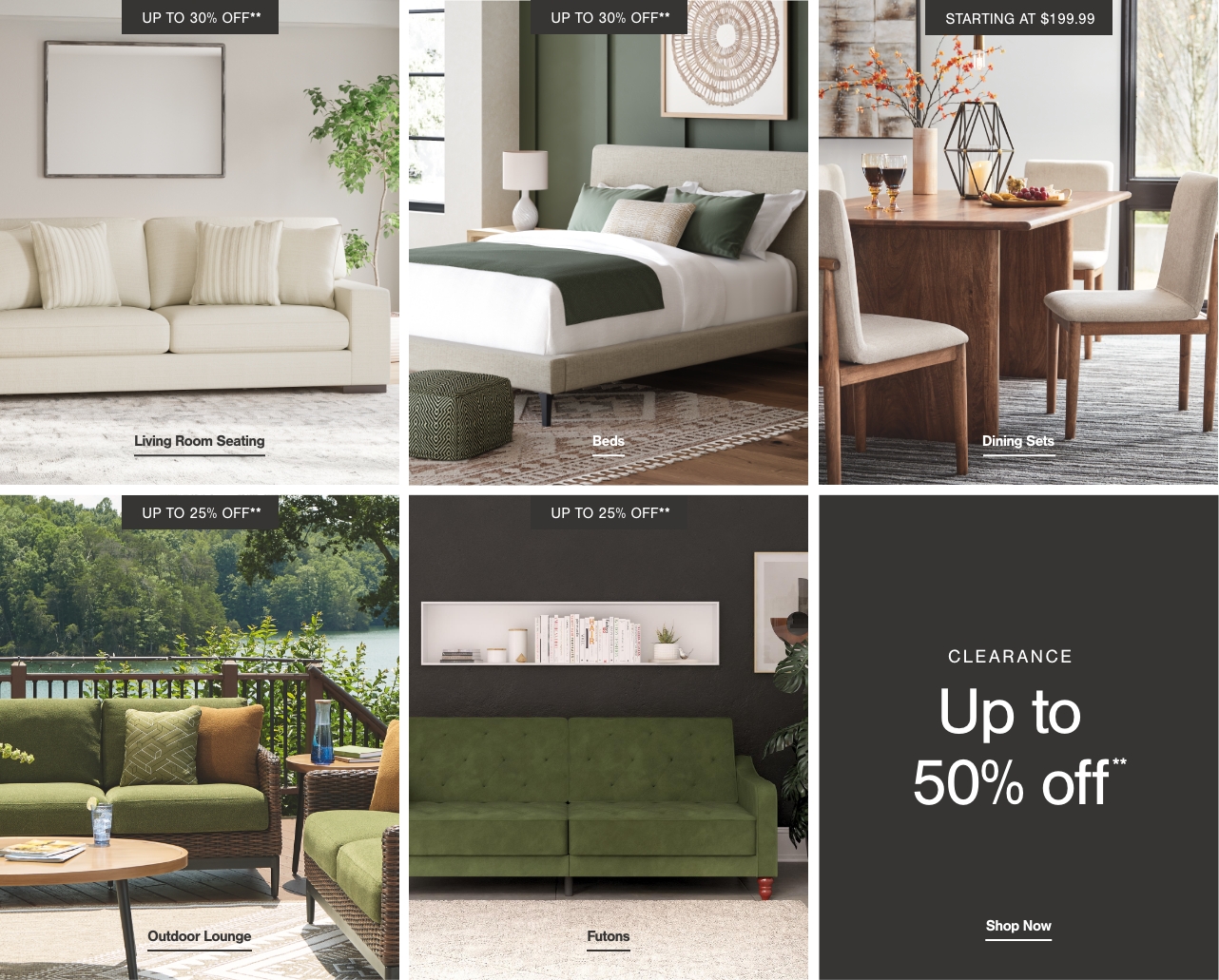 Deals on Furniture, Decor, Lighting, and More | Ashley
