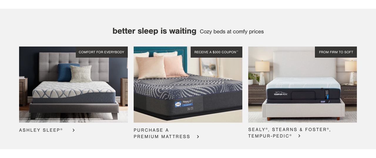 Mattresses | Ashley HomeStore